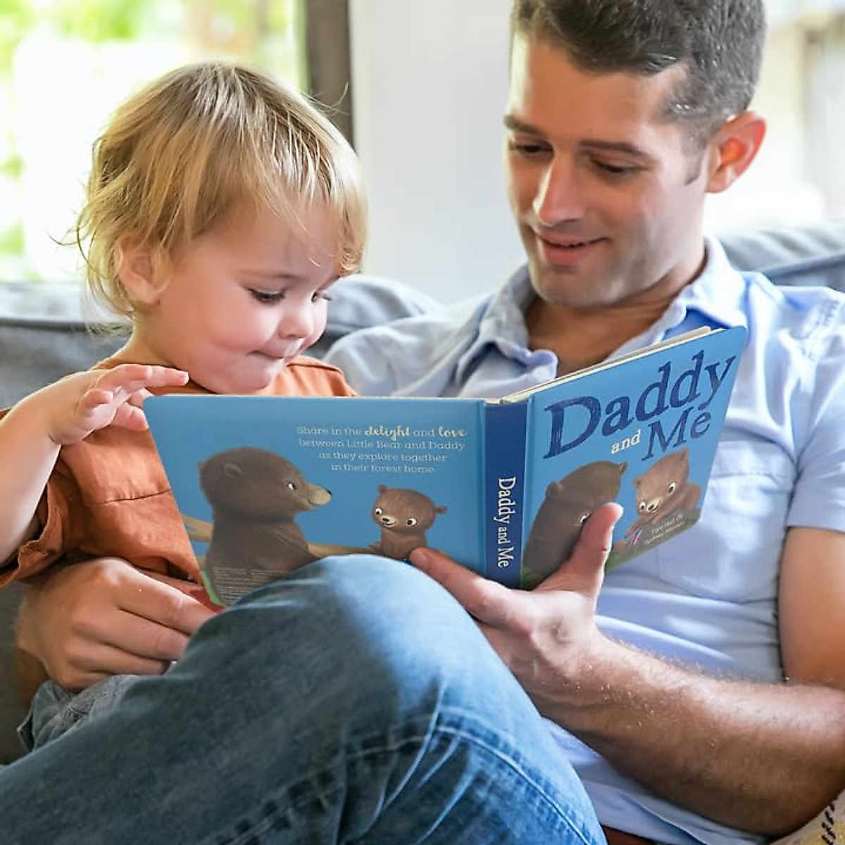 Daddy And Me Children's Padded Picture Board Book: A Story of Unconditional Love