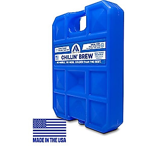 ARCTIC ICE Chillin' Brew Series, Long Lasting Reusable Ice Pack, Blue, XX-Large, 10 lb.