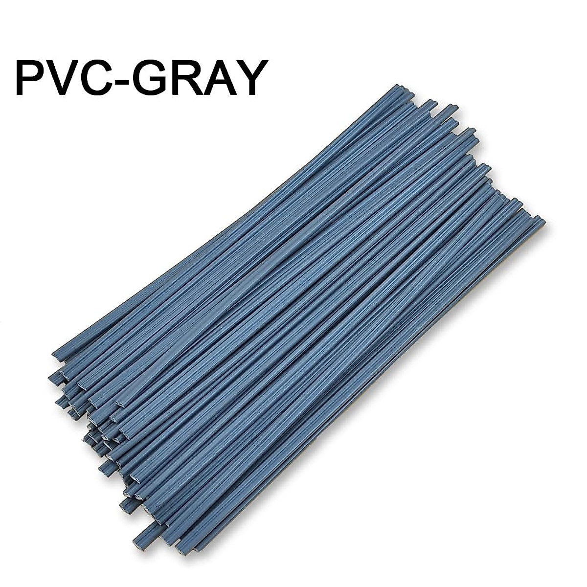 WOLODARSK 1PC=19.5 Inch 40PCS Plastic welding rods ABS/PP/PVC/PE welder rods for plastic welder gun/hot air gun (Each 10pcs rods)