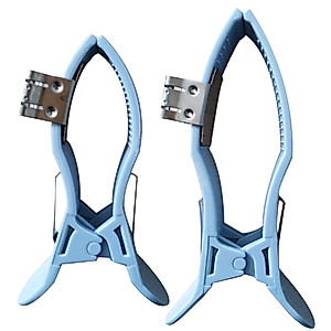 ECG/EKG Adult Limb Electrode for 3.0 Plug/4.0 Banana Plug -4 Pieces/Set (Gray)