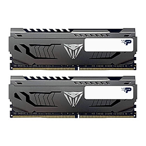 Patriot Viper Steel DDR4 RAM 16GB (2X8GB) 3600MHz CL18 UDIMM Desktop Gaming Memory Kit - PVS416G360C8K