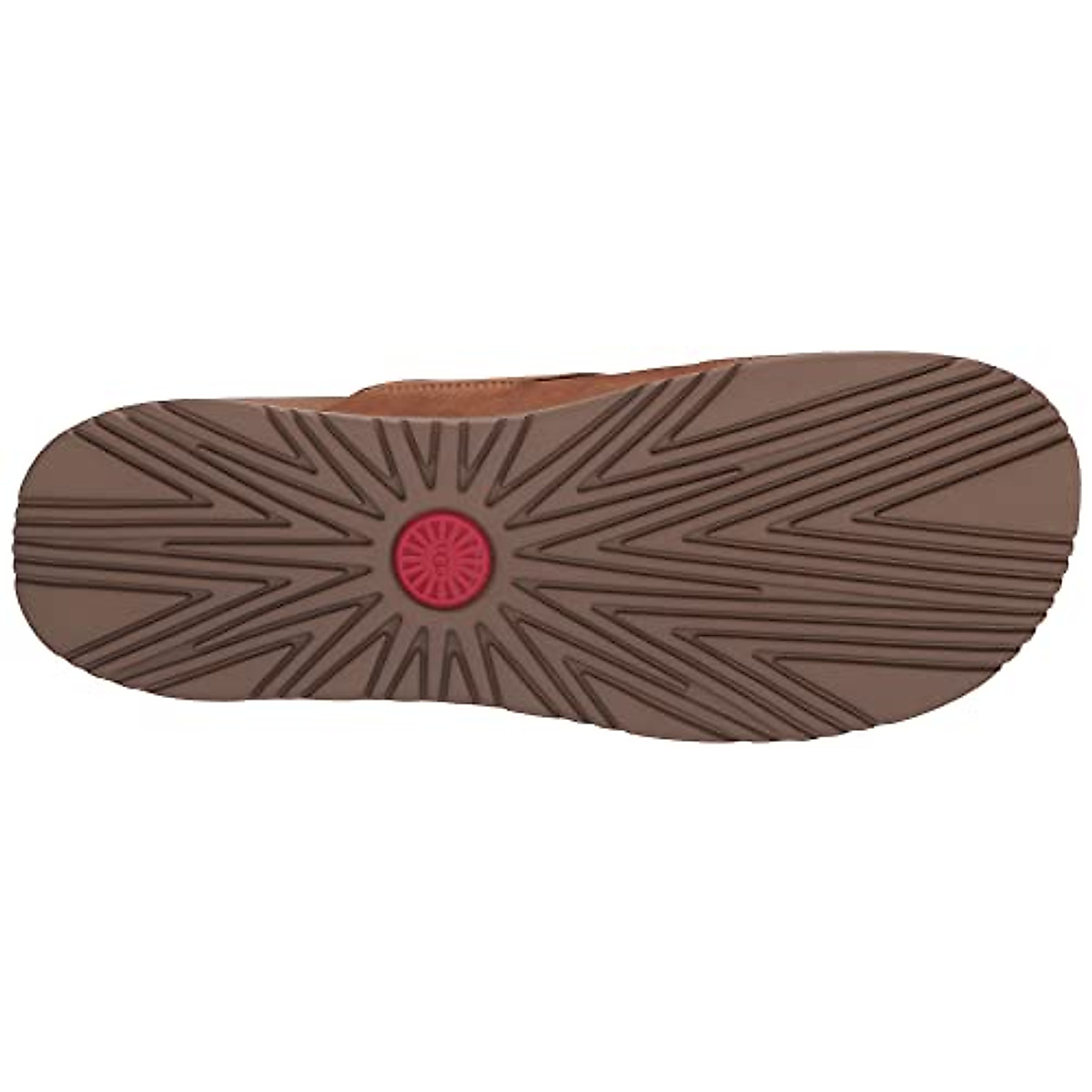 UGG Men's WAINSCOTT Slide Sandal, Chestnut Suede, 10