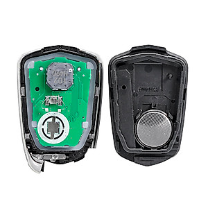 SCITOO 2 Pcs Remotes Key Fob for Cadillac Ats Ats-v Ct6 Ct6 Plug In for Cts Cts-v Cadillac Xts 2016-2020 433Mhz HYQ2EB