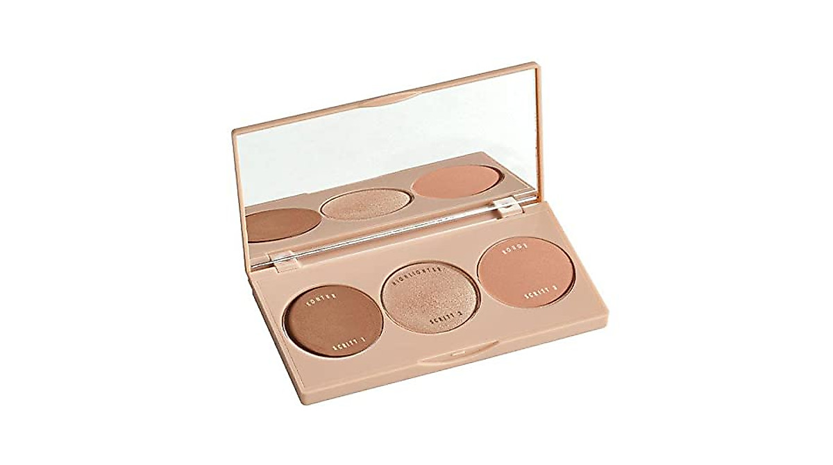 Farmasi Peach Bite Bronzer 3-in-1 Palette for Flawless Looks