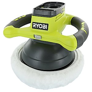 RYOBI P435 One+ 18V Lithium Ion 10" 2500 RPM Cordless Orbital Buffer/Polisher with 2 Bonnets (Battery Not Included, Power Tool Only)
