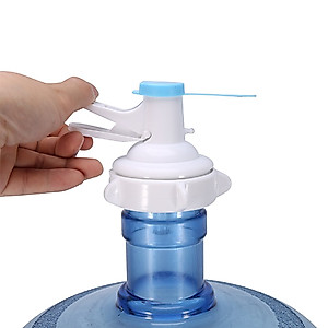 Water Spout Dispenser Manual Operated 5 Gallon Bottle Jug Pump Drinking Water Spout Dispenser with Dustproof
