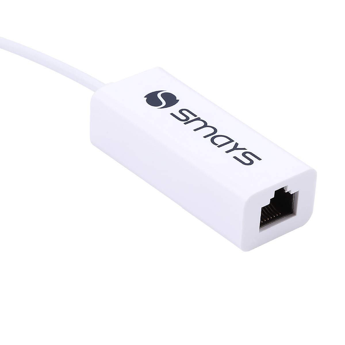 Micro USB to RJ45 Ethernet Adapter Dongle, Wired LAN Connection