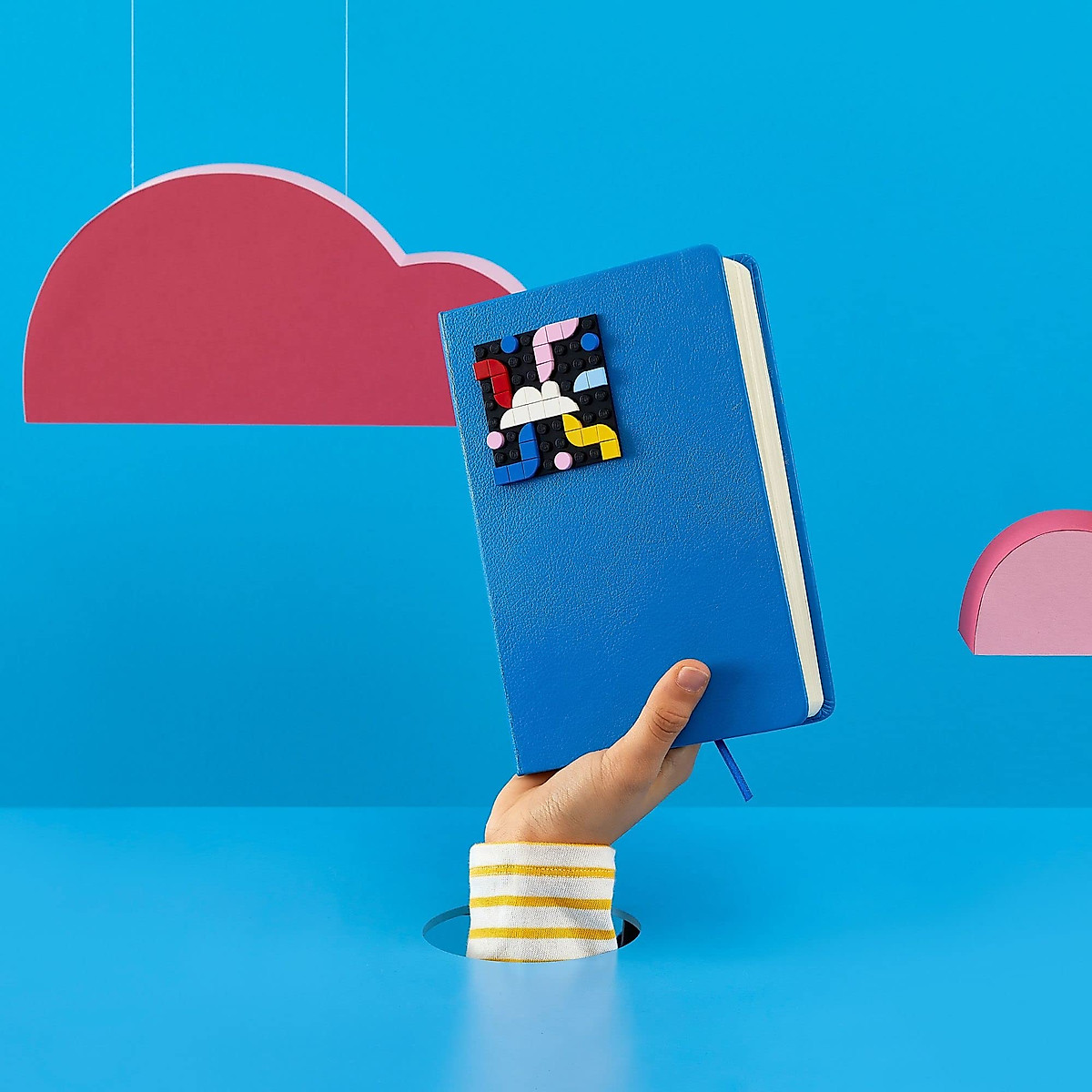 LEGO DOTS Adhesive Patch 41954 DIY Craft Decoration Building Toy Set for Girls, Boys, and Kids Ages 6+; Fun Sticker-Style Kit for Arts-and-Crafts Fans (95 Pieces)