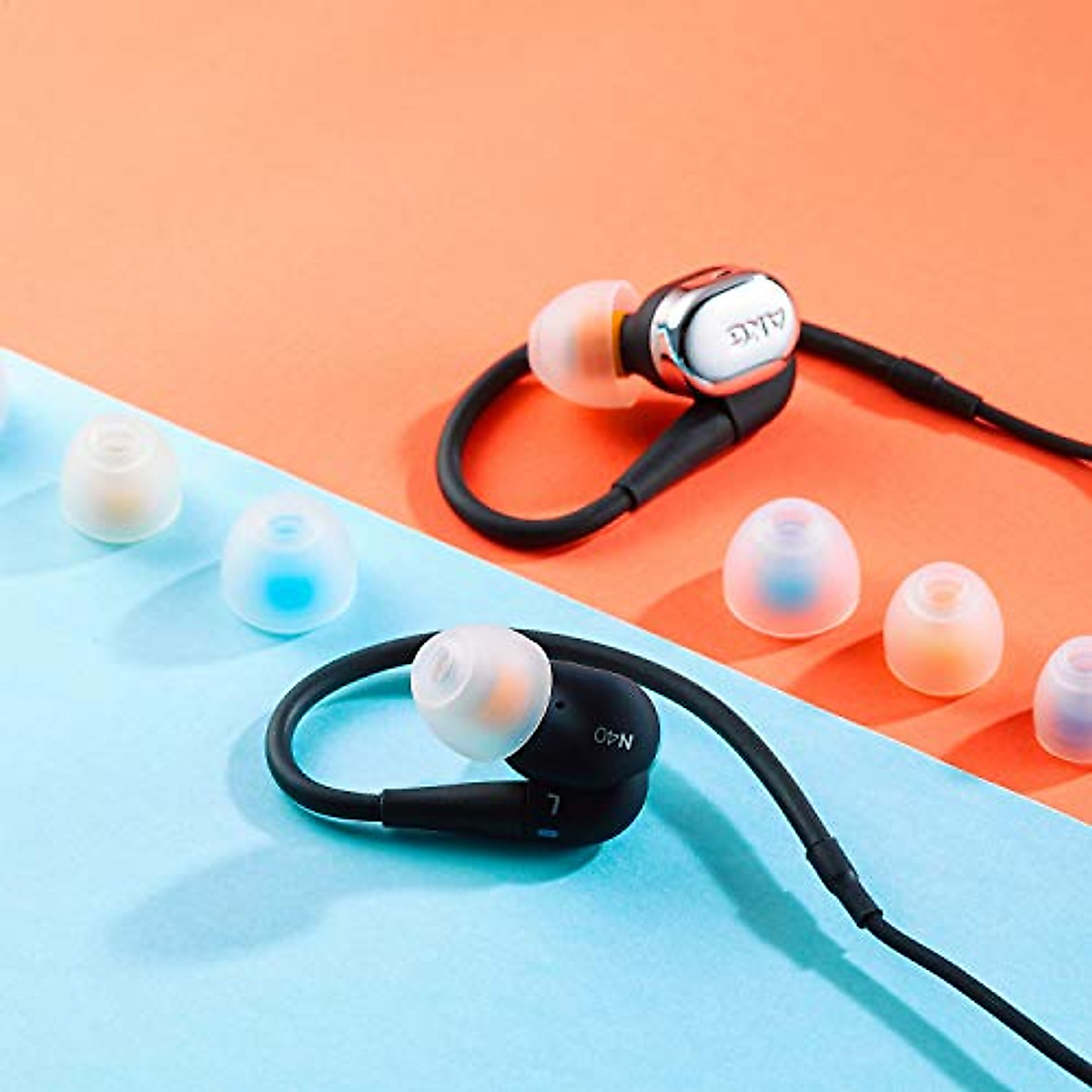 SpinFit CP145 for IEM - M - Patented Silicone Eartips for Replacement, Secure Fit and Supreme Comfort (2 Pairs) (for Nozzle Diameter from 5-6mm)