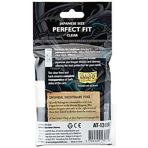 Arcane Tinmen DS60J Perfect Fit Toploaders - Clear