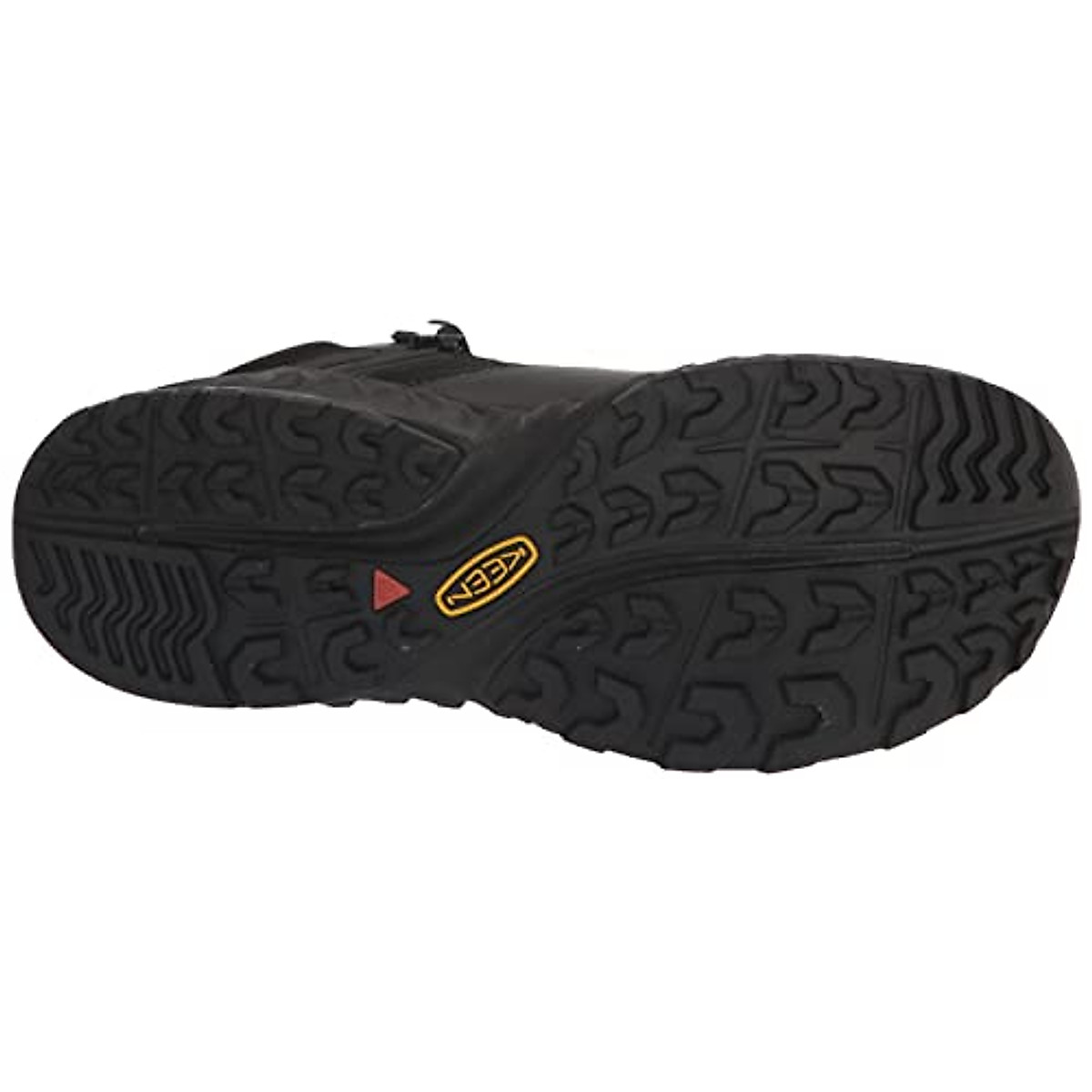 KEEN Men's NXIS Evo Mid Height Waterproof Hiking Boots, Triple Black, 11.5