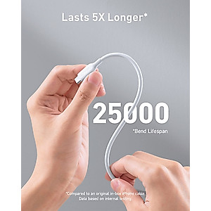 Anker USB C Hub for iPad (Gray), 541 USB-C Hub (6-in-1), with 4K HDMI Port, Multi-Function USB C Port Powerline III USB C to USB C Charger Cable 100W 6ft 2.0