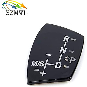Gear Shift Knob Panel Sticker LHD Models at for BMW X1 X3 X5 X6 F01 F10 F30 F35 F18 GT 1 3 5 6 7(Long Type) (Long)