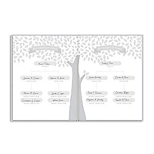 Little Blossoms Baby Keepsake Book, Baby Photo Album, Baby Memory Book, Gender-Neutral Gray Polka Dot