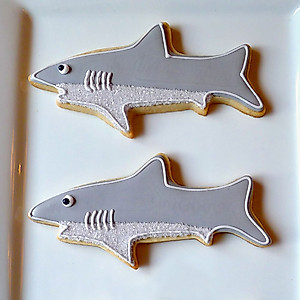 Shark Cookie Cutter 6.25" Made in USA by Ann Clark