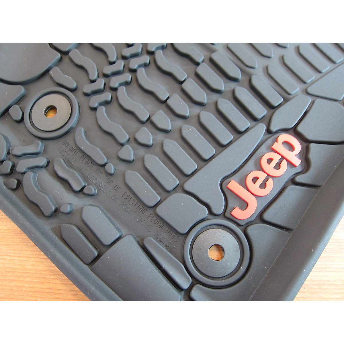 2014-2018 Jeep Wrangler JK Front High Wall All Weather Floor Mats New Mopar OEM