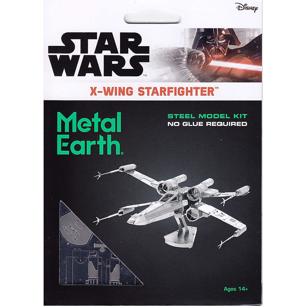 Metal Earth Star Wars X-Wing Fighter 3D Metal Model Kit Fascinations