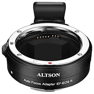 Lens Mount Adapter EF-EOS R Auto-Focus Lens Converter Control Ring for EF/EF-S Lens to Canon EOS R RP R3 R5 R50 R6 R7 R8 R10 Cameras