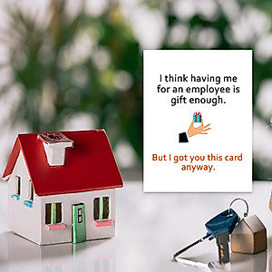 Boss card, Funny Boss's Day Card, Happy Birthday for Boss, Boss Day Gift for Boss, Best Boss Card, Thanks Boss Gift