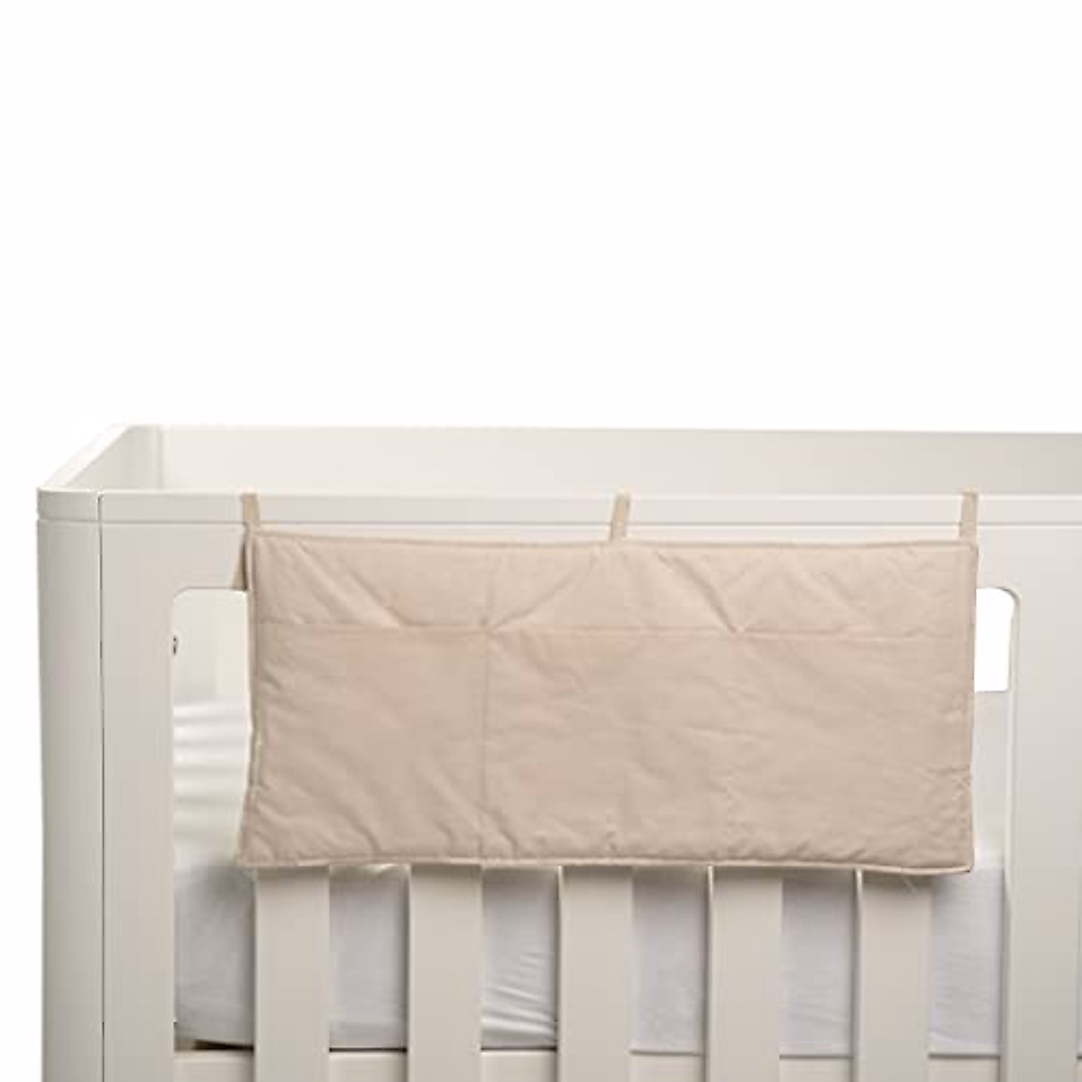 Natemia Baby Nursery Crib Organizer- Hanging Diaper Organizer for Crib - Made in Portugal