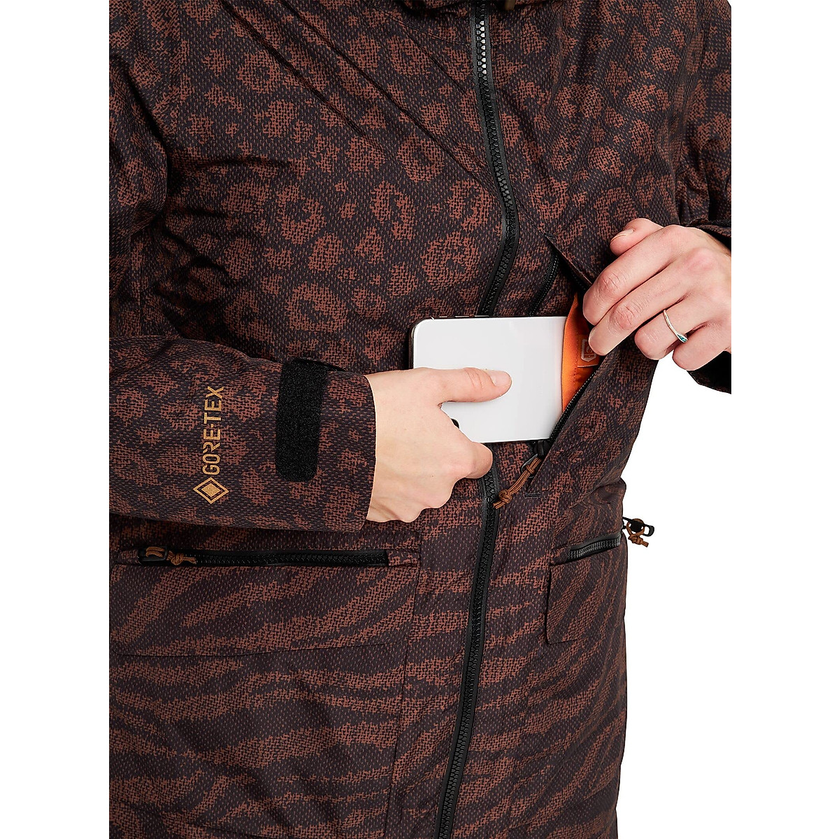 Burton Women's Standard Gore-TEX Treeline Jacket, Animal Mashup, Medium