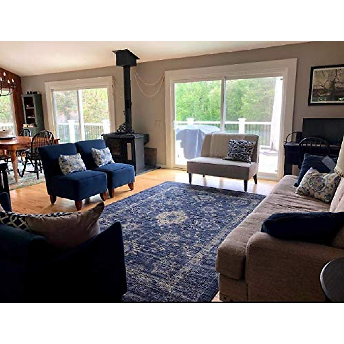 HAOBO Home ANNJOE Cushioned Linen Loveseat Settee Upholstered Sofa Backrest Couch Banquette Bench for Dining Room Living Room Bedroom Funiture