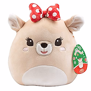 Squishmallows New 12" Clarice The Reindeer - Official Kellytoy Rudolph The Red Nosed Reindeer Plush - Cute and Soft Christmas Plush Animal - Great Gift for Kids Visit The Store (12 inch)