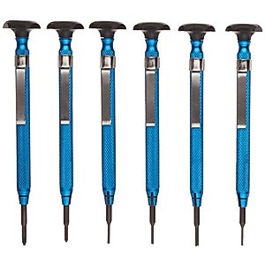 Moody Tools 58-0670 6-Piece Slot/Phil/Screw Extractor Combo Reversible Driver Set