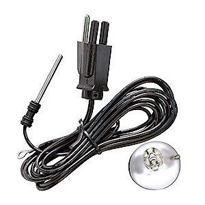 Professional Rid-Volt Submersible Titanium Grounding Ground Probe with Suction Mount for Aquarium Fish Tank