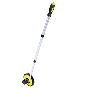 Komelon ML1810 Measuring Wheel for Feet, 6-Inch, Hi-Viz Yellow