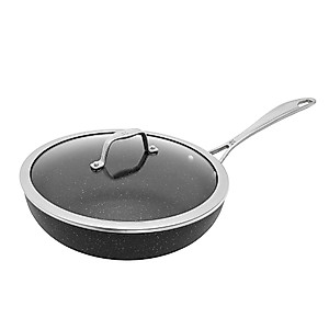 Henckels Capri Notte 11-inch Aluminum Nonstick Perfect Pan with Lid