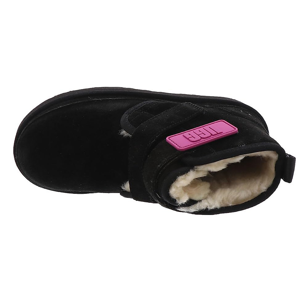 UGG Unisex-Child Neumel Platform Boot, Black, 2