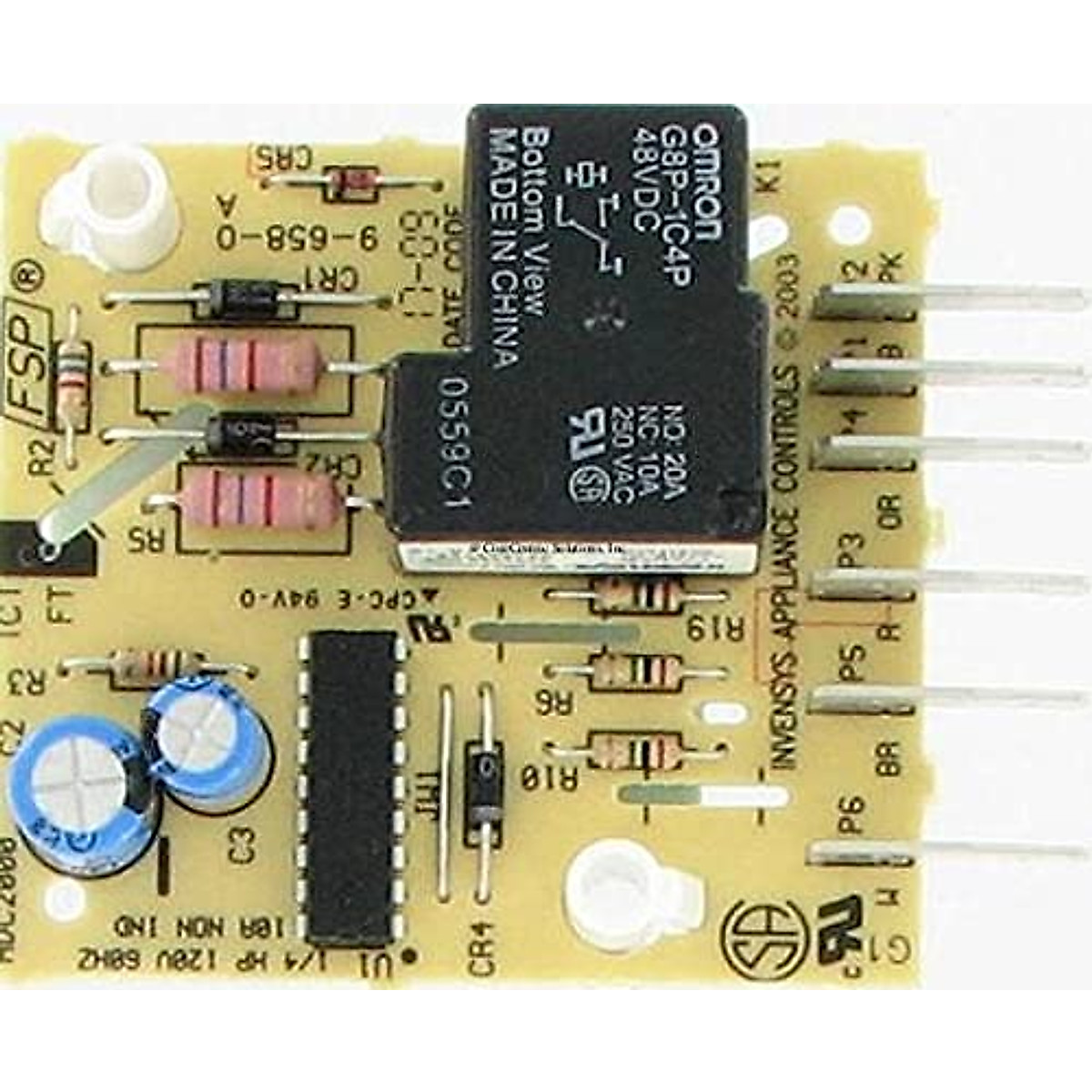 CoreCentric Remanufactured Refrigerator Control Board Replacement for Whirlpool 2304099 / WP2304099