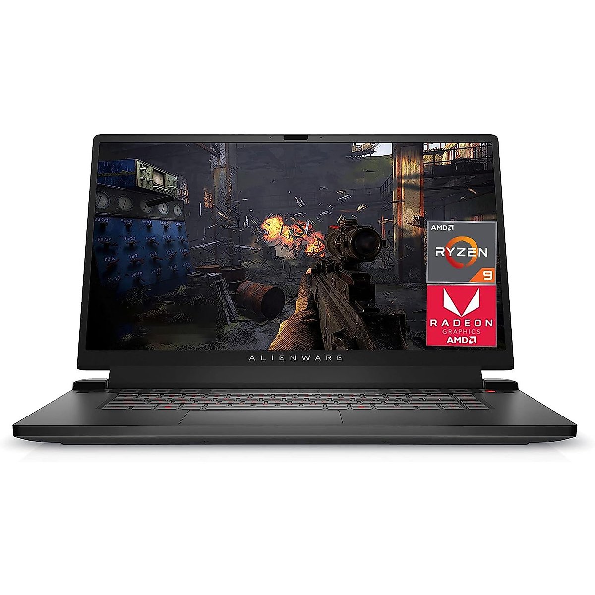 Alienware m17 Gaming Laptop 2023 Newest, 17.3" 360Hz Display, AMD Ryzen 9 6900HX Processor, AMD Radeon RX 6850M XT Graphics, 64GB DDR5 RAM, 2TB SSD, Backlit Keyboard, Wifi6, Windows 11 Home