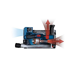 BOSCH GKT18V-20GCL14 PROFACTOR™ 18V Connected-Ready 5-1/2 In. Track Saw Kit with (1) CORE18V® 8 Ah High Power Battery