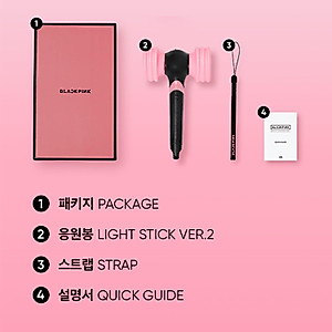BLACKPINK OFFICIAL LIGHTSTICK VER.2 (+IDOLPARK Special BLACKPINK Photocards set)
