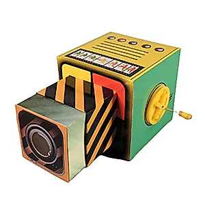 Balacoo DIY Cardboard Smartphone Projector DIY Home Portable Smart Mobile Phone Projector Home Cinema Home Theater Phone Screen Magnifier Providing Early Educational Toy for Kid