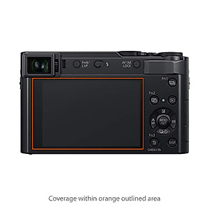 BoxWave Screen Protector Compatible with Panasonic Lumix DC-ZS200 - ClearTouch Crystal (2-Pack), HD Film Skin - Shields from Scratches for Panasonic Lumix DC-ZS200