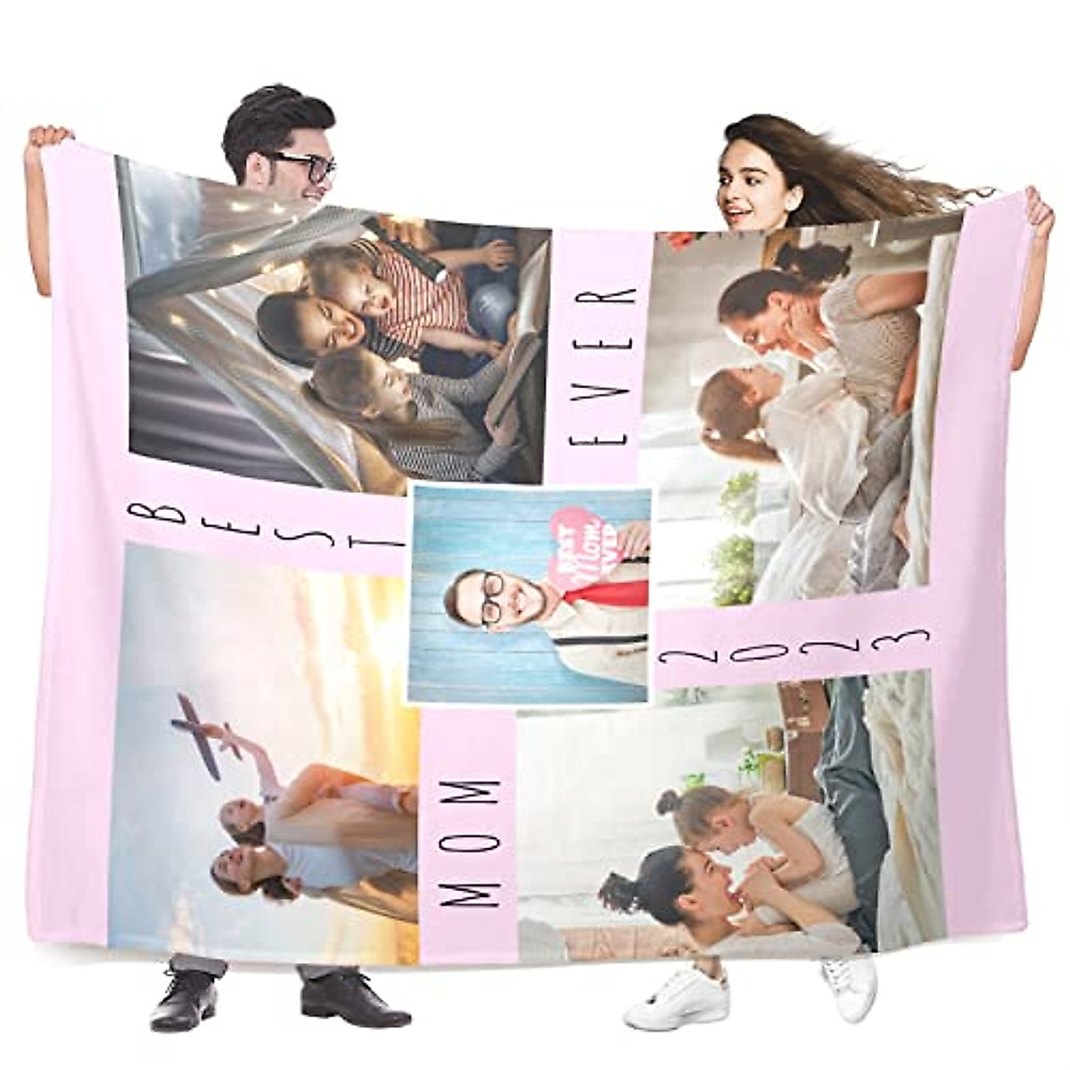 Zivodoon Mothers Day Blanket Gifts, Personalized Mothers Day Best Gifts, Birthday Gifts for Women, Mothers Day Best Gifts from Daughter, Mothers Day Personalized Gifts for Mom, Custom Blanket