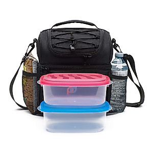 6-Cans (355 ml) Cooler Lunch Bag with Leakproof Hardliner Bucket. Hold 6 Regular Size (355 ml) Cans Without Ice.