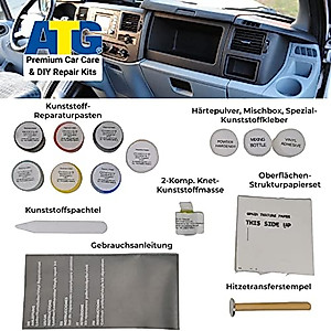 ATG Dashboard Repair Kit | Dash Repair | Dash Repair Kit | Leather and Vinyl Repair kit | Dashboard Repair | Dash Kit | Cracked Dashboard Repair Kit | Vinyl Repair Kit | Dashboard Repair | Epoxy Glue