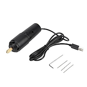 Micro Handheld Drill,Portable Mini Small Electric Drills Handheld Micro USB Drill with 3pc Bits DC 5V Powered by USB cable be used to drill wooden board, plastic board(thickness within 10mm)