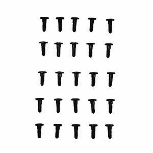 #8 Pyramid Wood Screws 3/4" H 25 Black Steel Screws For Woods Renovators Supply