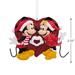 Hallmark Disney Mickey and Minnie Love Christmas Ornament