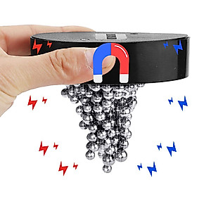 Amersumer 1 Box Stress Relief Magnetic Desk Sculpture Toys, Desk Sculpture Decor Toys, Magnetic Balls Desktop Decor Fidget Toy for Boredom, Intelligence Development