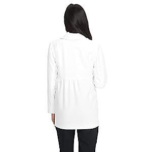 KOI Betsey Johnson B403 Women's Juniper Lab Coat White XS