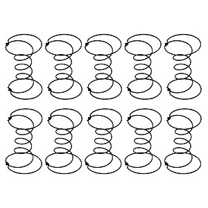 yaaqoo 6" Upholstery Strap Coil Spring Repair Pack-10pcs for Furniture Rocking Chair Seat Couch Replacement