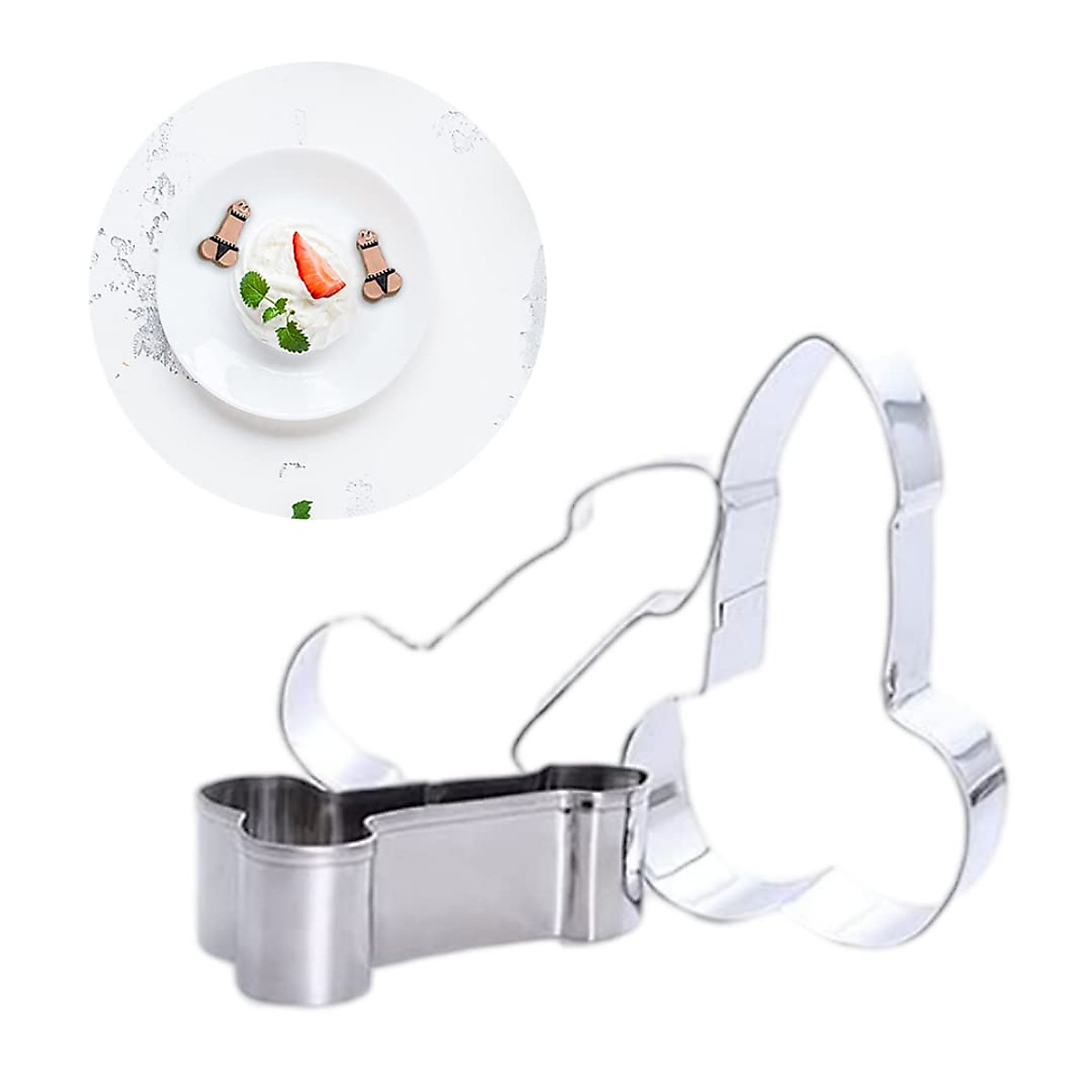 Cookie Cutters Set Stainless Steel Biscuit Fondant Baking Mold DIY Penis Pastry Cutters 3PCS