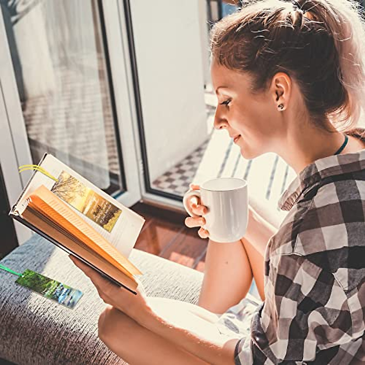 120 Pcs Bible Verse Inspirational Bookmarks Scripture Christian Motivational Bookmarks Encouragement Verse Page Marker with Colorful Ribbons Christmas Gifts for Women Men Church Office Supplies