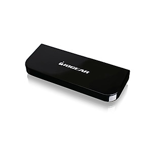 IOGEAR USB 3.0 9 in 1 Universal Docking Station - Dual Monitor with HDMI n DVI/VGA - 2 x USB 3.0 - 4 x USB 2.0 - Gigabit Ethernet - 3.5mm Audio Out - Laptop - Ultrabook -PCs - Mac - More - GUD300